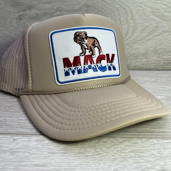OTTO | Accessories | New Vintage Style Mack Cream Trucker Hat Cap Adult ...